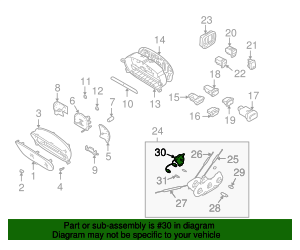 2000-2005 Hyundai Accent Blower Motor Switch 97258-25100 | Hyundai ...