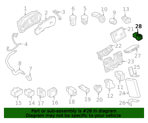 28342-6TA1A - High-Quality Jamb Switch for 2021-2025 Nissan ...