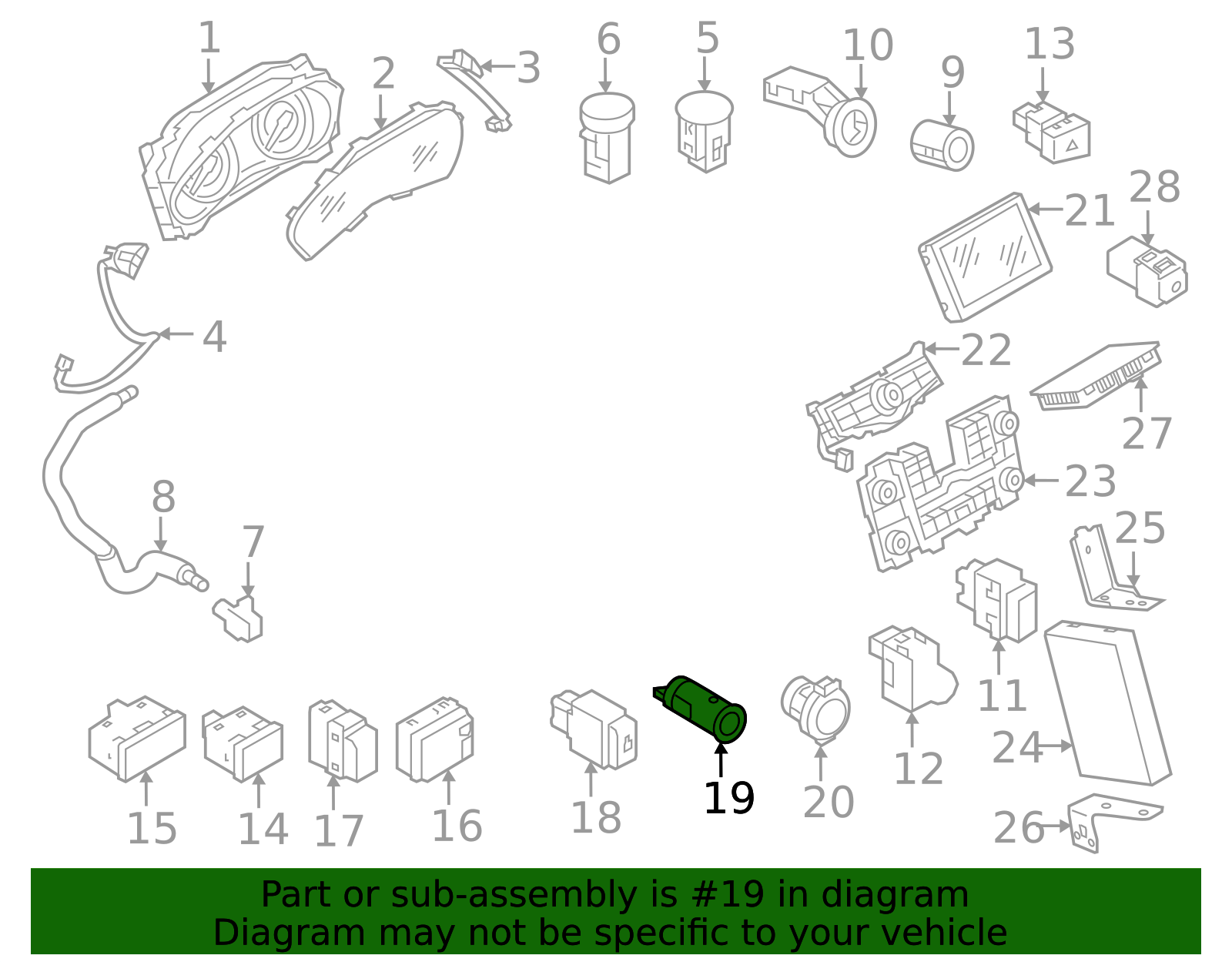 25336-7990B - High-Quality Power Outlet for 2011-2024 Nissan ...