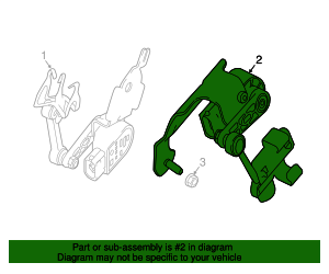 206-905-80-04 - Level Sensor 2022-2024 Mercedes-Benz | Mercedes-Benz ...