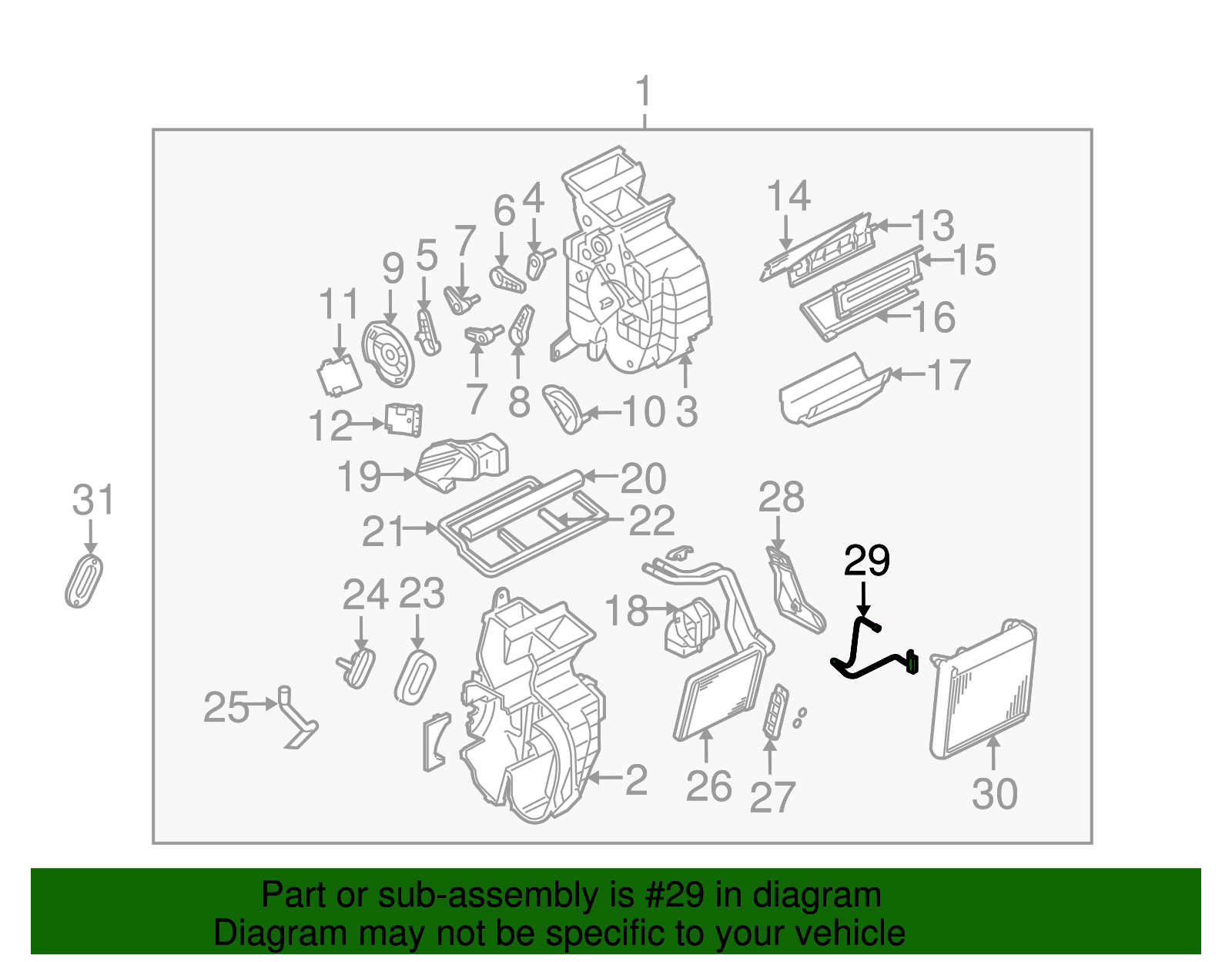 2004-2009 Kia HVAC Evaporator Temperature Switch 97143-2F101 | Retail ...