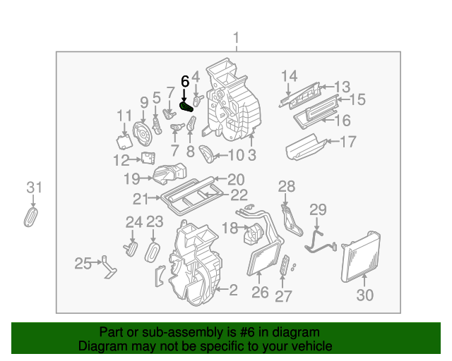 2004-2009 Kia Lever 97153 2F000 | OEM Parts Online