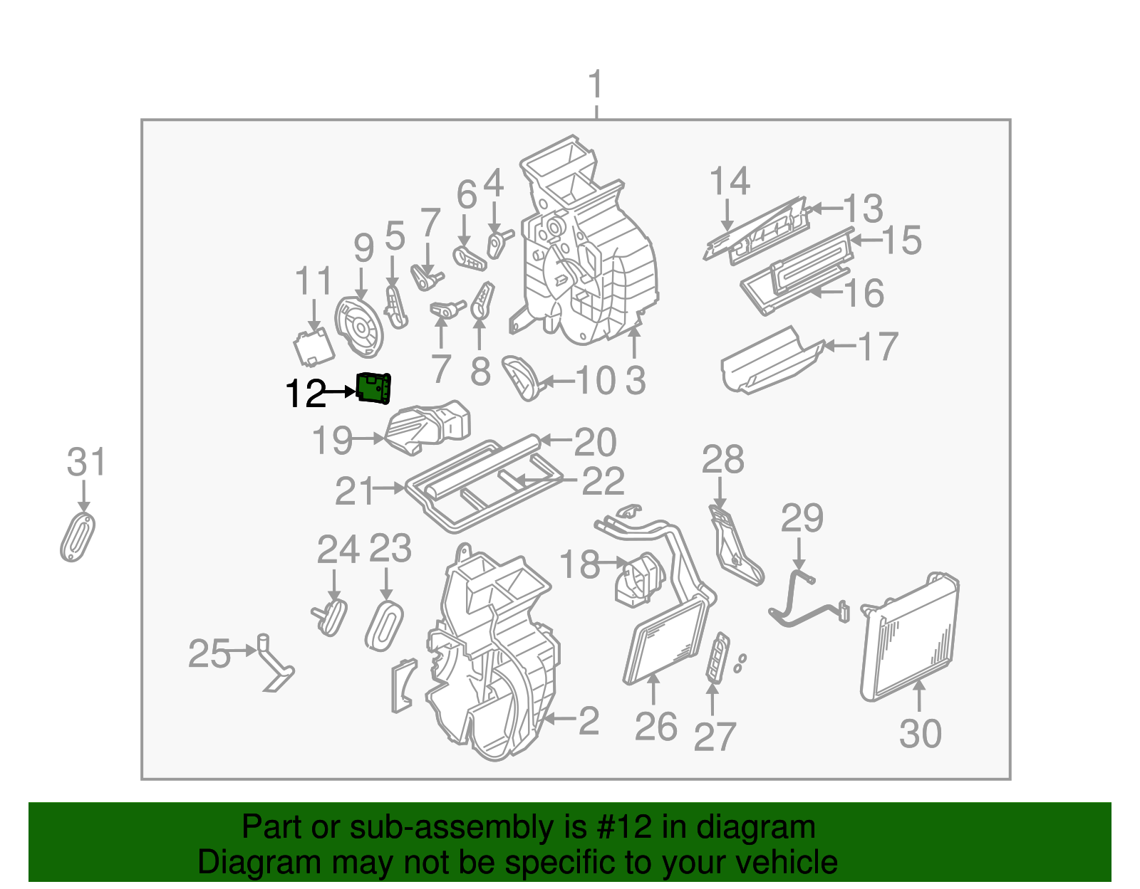 97154-2F000 - Actuator 2004-2007 Kia | Kia.Parts Store