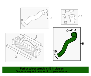 Genuine BMW 11-61-7-810-617 | Air Duct | FREE Shipping on Most Orders ...