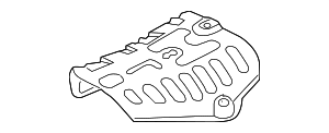 Genuine OEM Heat Shield Part# 28795-3S000 Fits 2011-2018 Hyundai Sonata ...