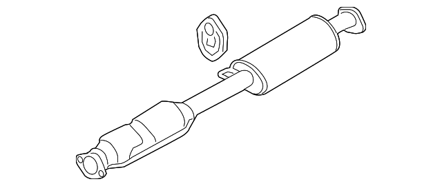 28600-3Q200 - Front Pipe - 2011-2017 Hyundai Sonata | World OEM Parts ...