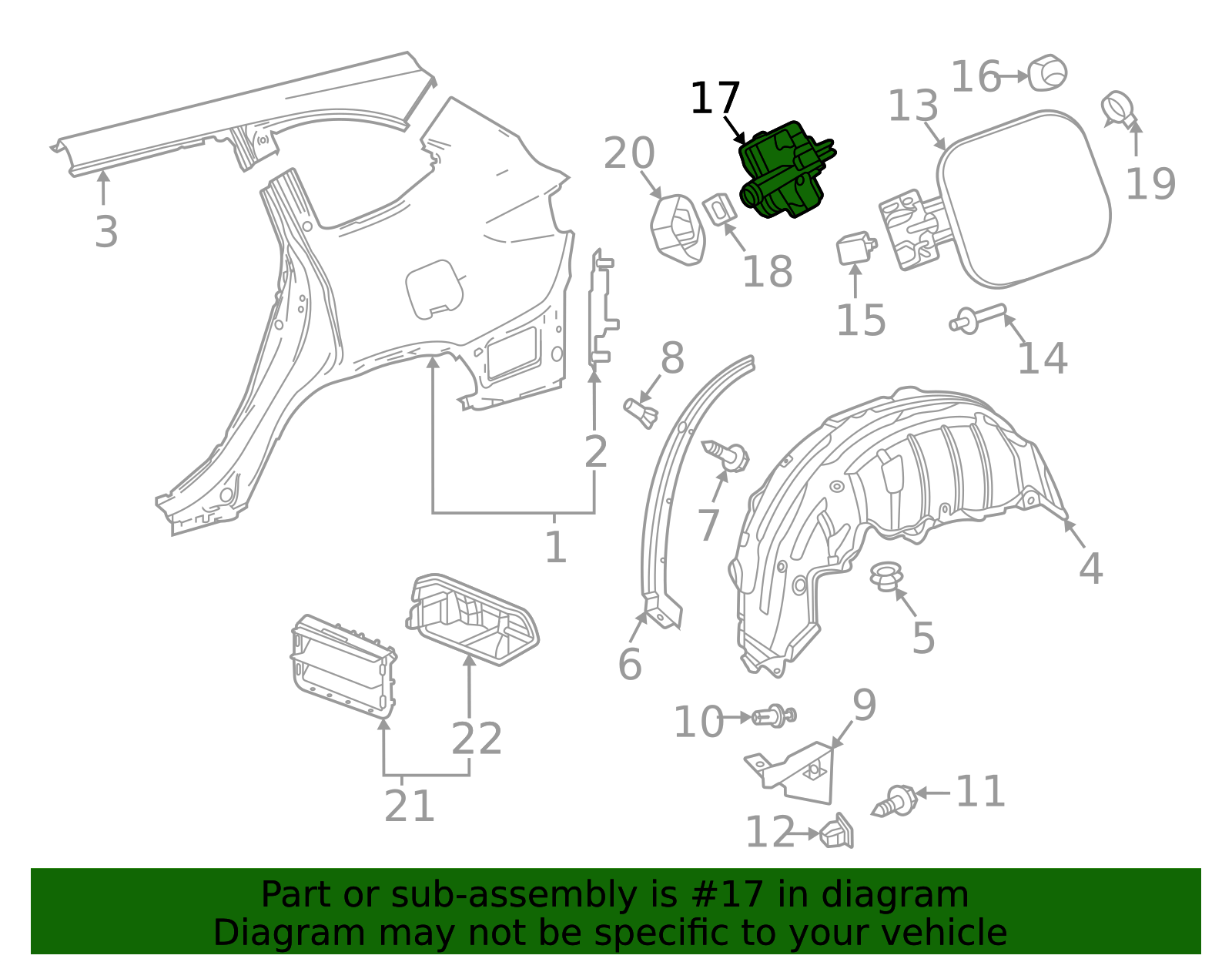 2020-2024 Toyota Highlander 2020-2024 Toyota Highlander - Lock Actuator ...