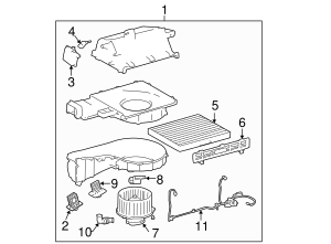 97235-26000 - HVAC Blower Motor Control Module - 1999-2008 Hyundai ...