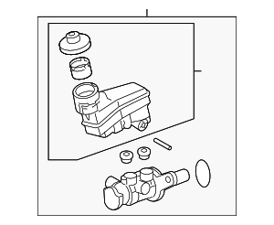 2015-2017 Toyota Camry Brake Booster 47050-33050 | Sparks Parts