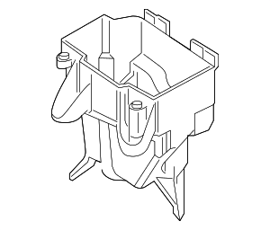 2016-2023 Mercedes-Benz Relay Box Lower Cover 213-540-00-24 | MB OEM Parts