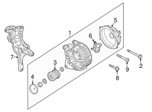 06L-903-027-X - Alternator 2018-2020 Audi Q5 | AutoNation Parts