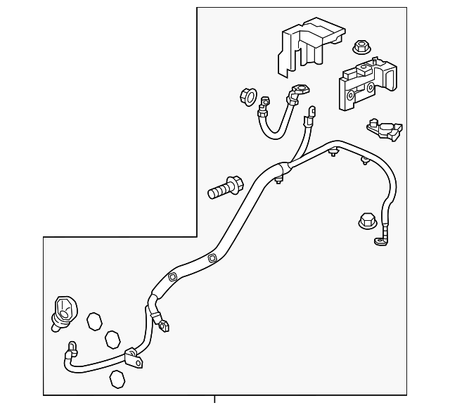 2015-2021 GM Battery Positive Cable 42794572 | TascaParts.com
