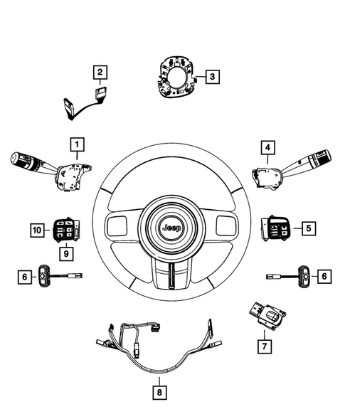 Switches for 2015 Jeep Wrangler | Wholesale MOPAR