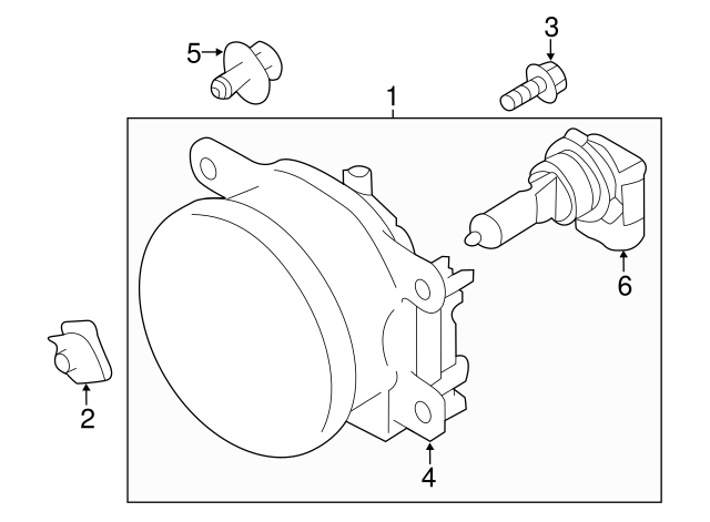 909310002 - Fog Lamp Assembly Rivet 2014-2023 Subaru | Subaru Factory ...