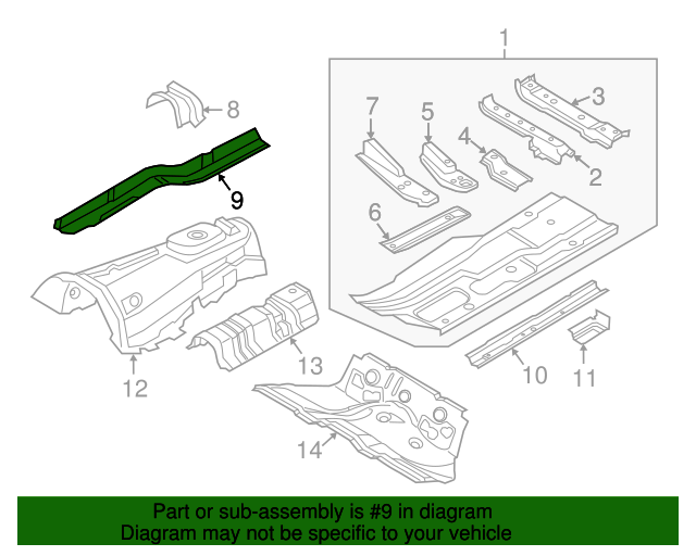 Genuine BMW 41-11-7-263-736 | Trans Support | FREE Shipping on Most ...
