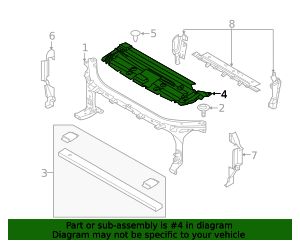 Genuine OEM Ford Part - Sight Shield JL3Z-19E525-A | Genuine OEM Ford ...