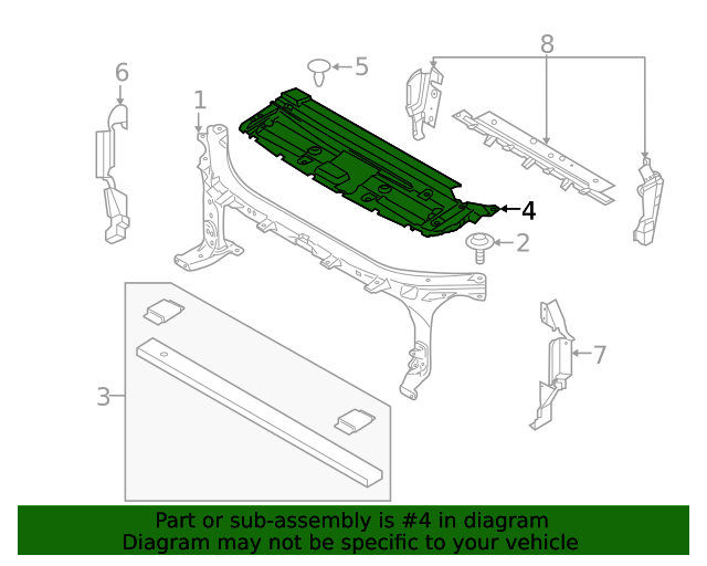 Genuine OEM Ford Part - Sight Shield JL3Z-19E525-A | Genuine OEM Ford ...