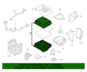 2018-2022 Nissan LEAF Power Delivery Module (40kwh / 62kwh) (quick ...