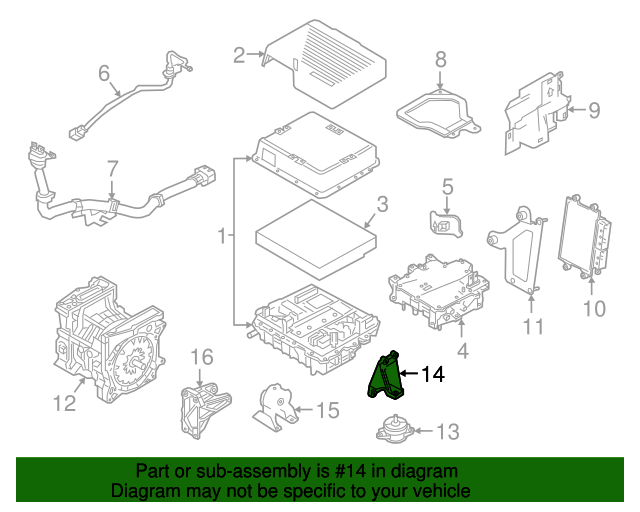 Front Mount Bracket - Nissan (11253-5SA0A) | TascaParts.com