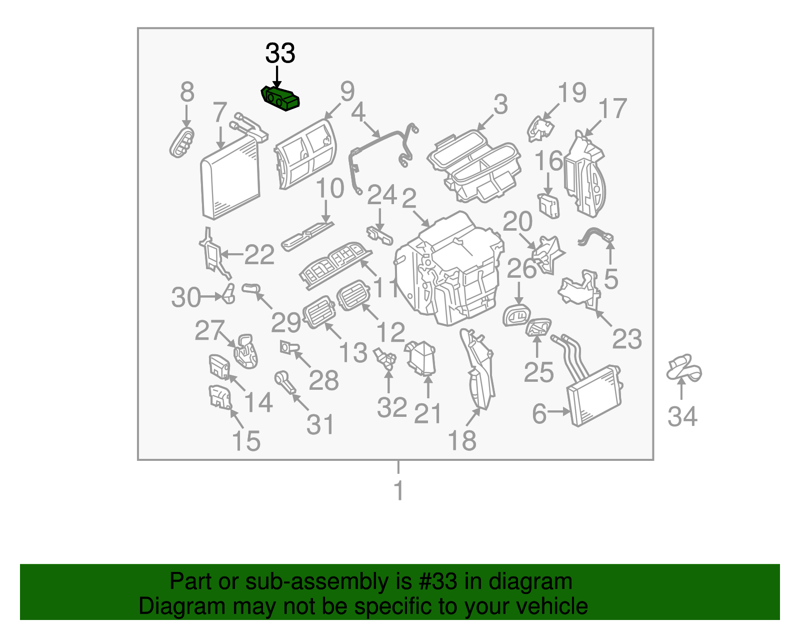 2003-2013 Nissan Expansion Valve 92200-9H205 | Bill Kay Nissan Parts