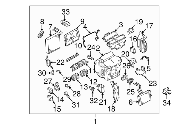 2003-2013 Nissan Expansion Valve 92200-9H205 | OEM Parts Online