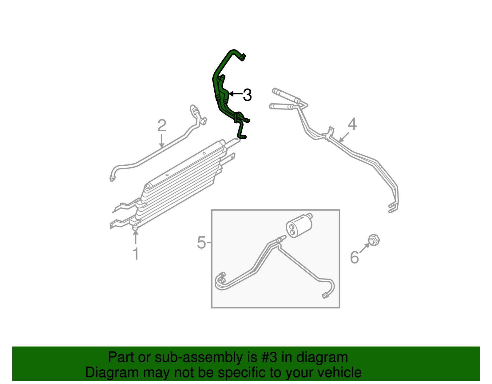 9C3Z-7R081-D - Connector Tube 2008-2010 Ford | AutoNation Parts