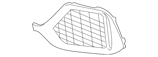 71508-TGG-A00 - Garnish L Rear Bumper Side - 2017-2019 Honda Civic ...