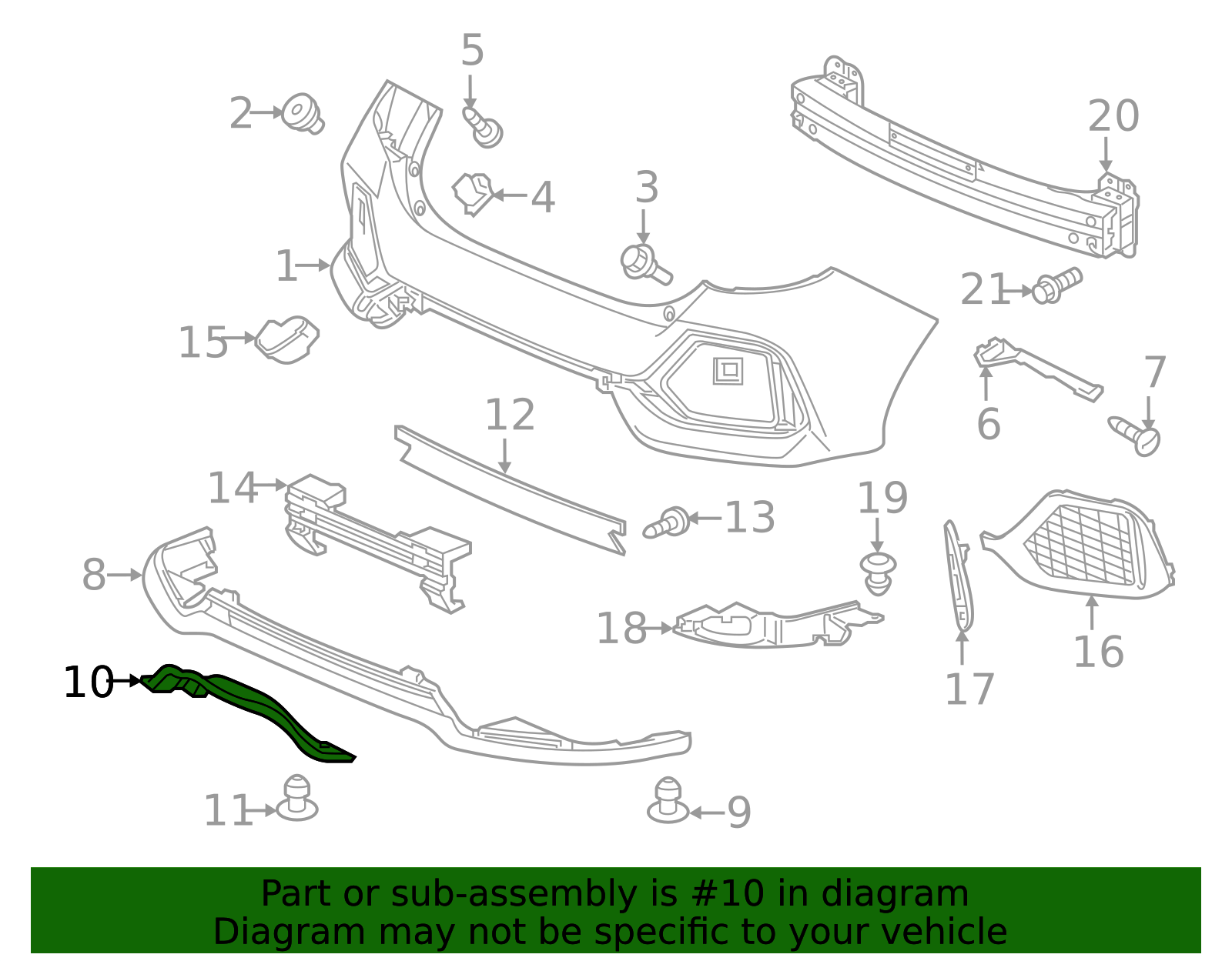 71509-TGG-A50 - Finish Panel 2017-2019 Honda Civic | Honda Parts Online
