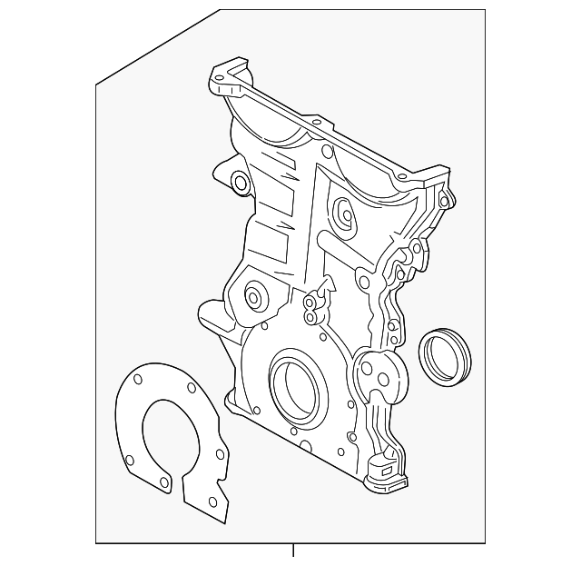 25203953 GM Engine Front Cover | GM Parts Store