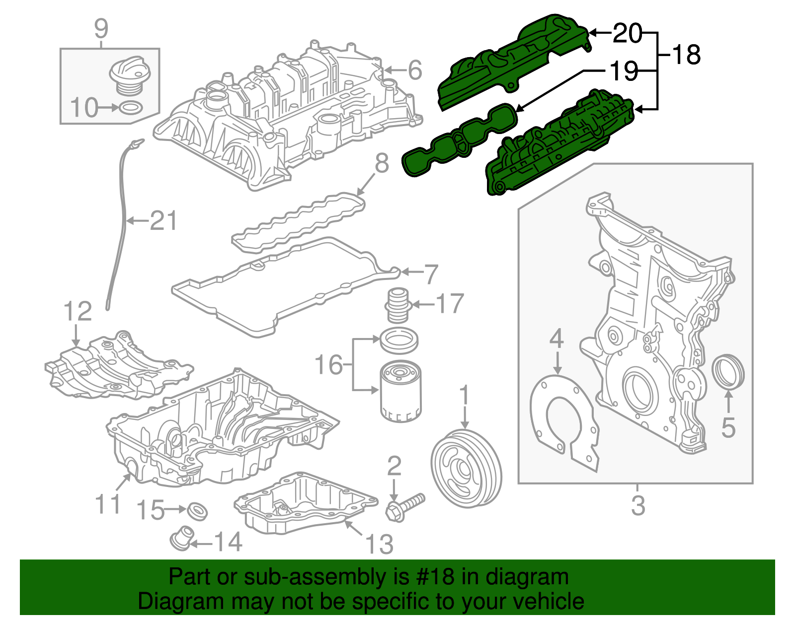 2016-2018 GM Intake Manifold 12690468 | Karl Auto Parts