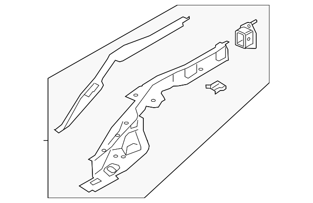 Genuine BMW 41-00-9-627-770 | Frame Side Member Assembly | FREE ...