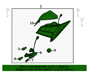 2021-2025 Hyundai Tail Lamp Assembly 92401-AA120 | OEM Parts Online