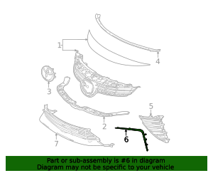 52713-62010 - Molding 2016-2020 Toyota Mirai | Longo Toyota Parts