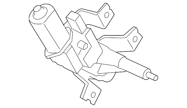 2005-2016 Land Rover Wiper Motor LR029682 | JaguarParts.com