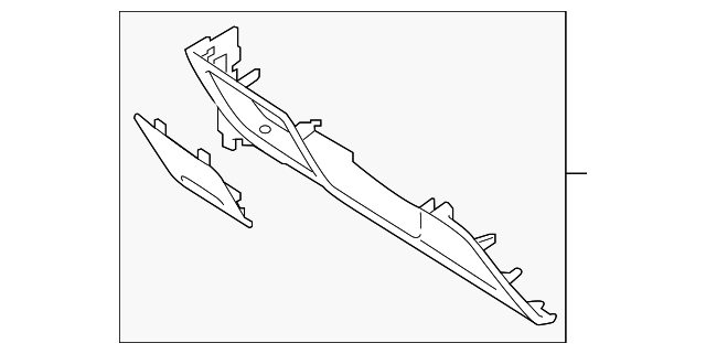 84750-S9000WK - Knee Bolster 2020-2022 Kia Telluride | Kia.Parts Store