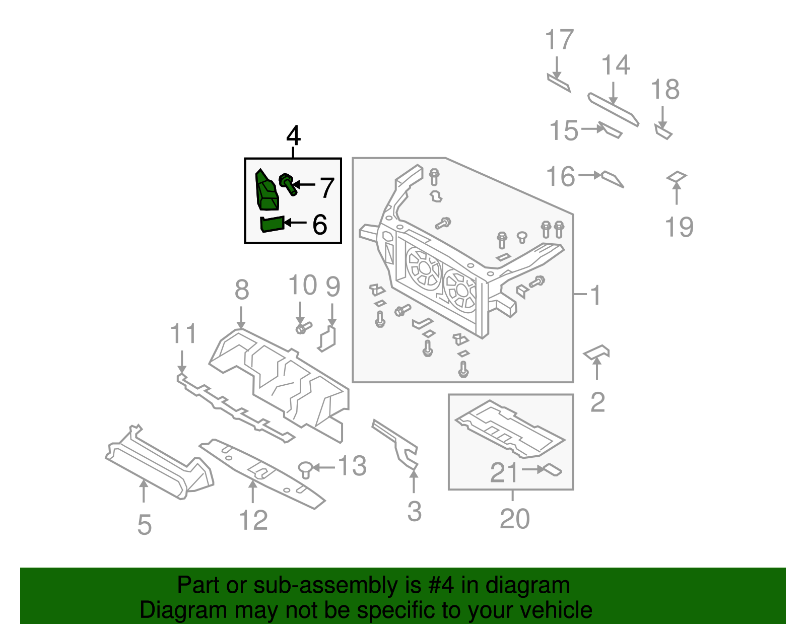 21468-6HW0C - Intake Duct 2023-2024 Nissan GT-R | Nissan Parts ...