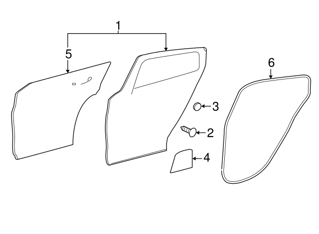 2019 Infiniti QX30 Door Weather-Strip 82830-5DA3A | OEM Parts Online