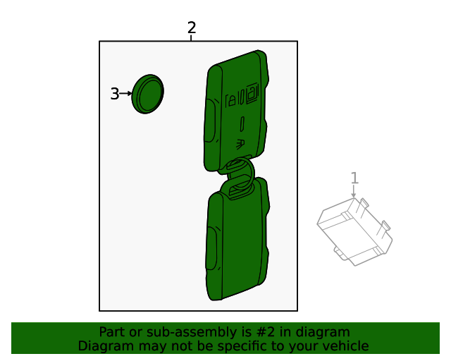 Transmitter 13560205 | GM Parts Center