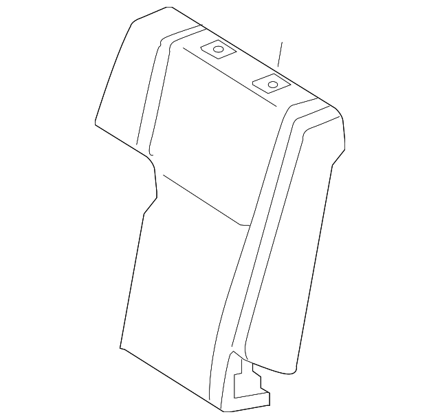 2007-2013 Toyota Tundra Seat Back Pad 71651-0C100 | Grieco Toyota Parts