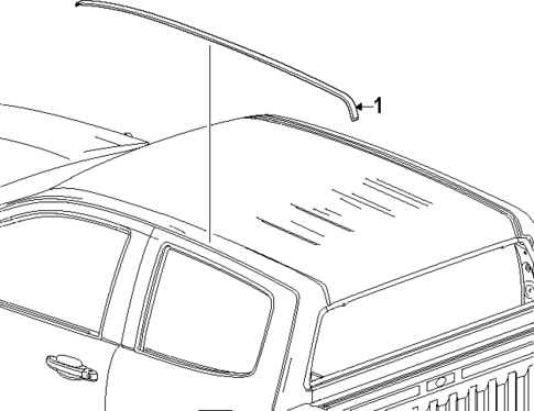 Exterior Trim - Cab for 2023 Chevrolet Colorado | GMPartsDirect.com