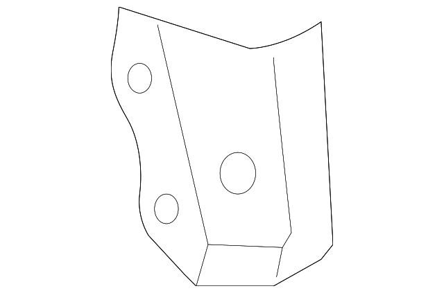 2002-2006 Lexus Inner Wheelhouse Gusset 61642-33030 | OEM Parts Online