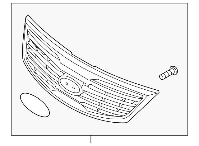 86350-3W020 - Grille Assembly 2011-2012 Kia Sportage | Kia.Parts Store