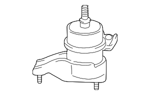12372-0V020 - Insulator, Engine Mounting, Left(For Transverse Engine ...