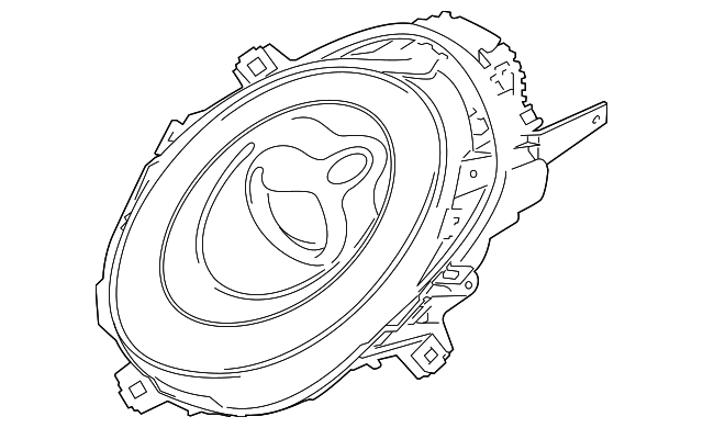 2022-2024 Mini Headlamp Assembly 63-11-5-A21-CA5 | Mini Parts Direct