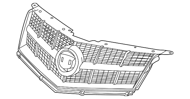 2010-2016 Cadillac SRX Exterior Trim, Grille Package 20929728 | GM ...