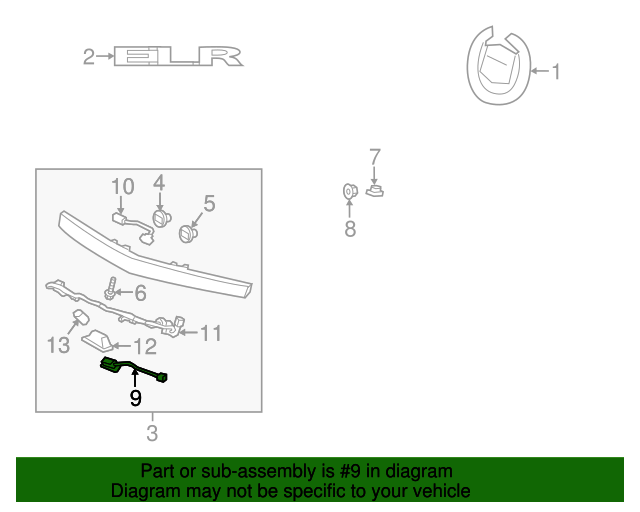 22961590 GM Liftgate Release Switch | GM Parts Store