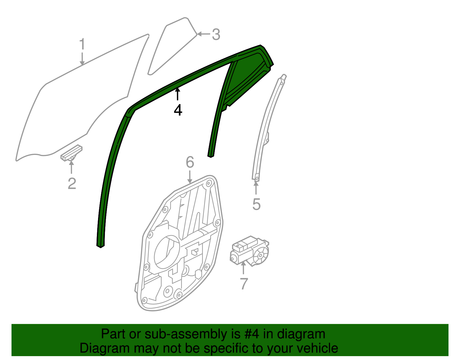 2014-2015 Kia Optima Run Channel 83531-2T001 | QuirkParts