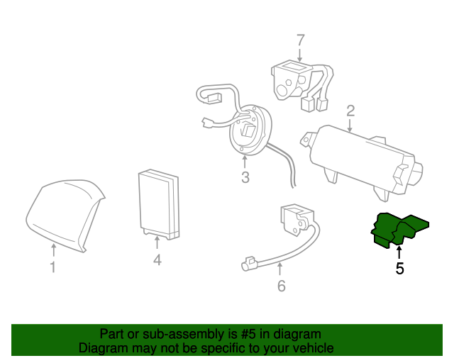 6L3Z-14B416-AA - Position Sensor 2004-2007 Ford | Ford OEM Parts Direct