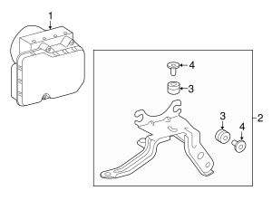 44050-02701 - Modulator Valve - 2015 Toyota Corolla | OEM Genuine ...