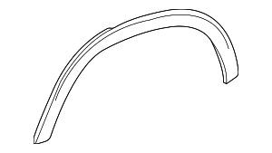 2020 Mercedes-Benz GLS 580 Wheel Opening Molding 167-880-45-05-9999 ...